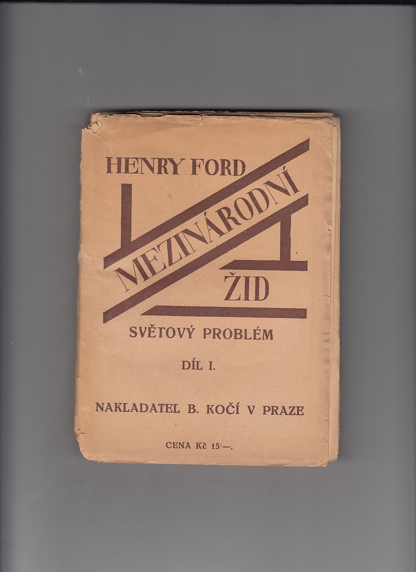 Ford Henry - Mezinárodní Žid I, II (světový problém) - Antikvariát Dana ...