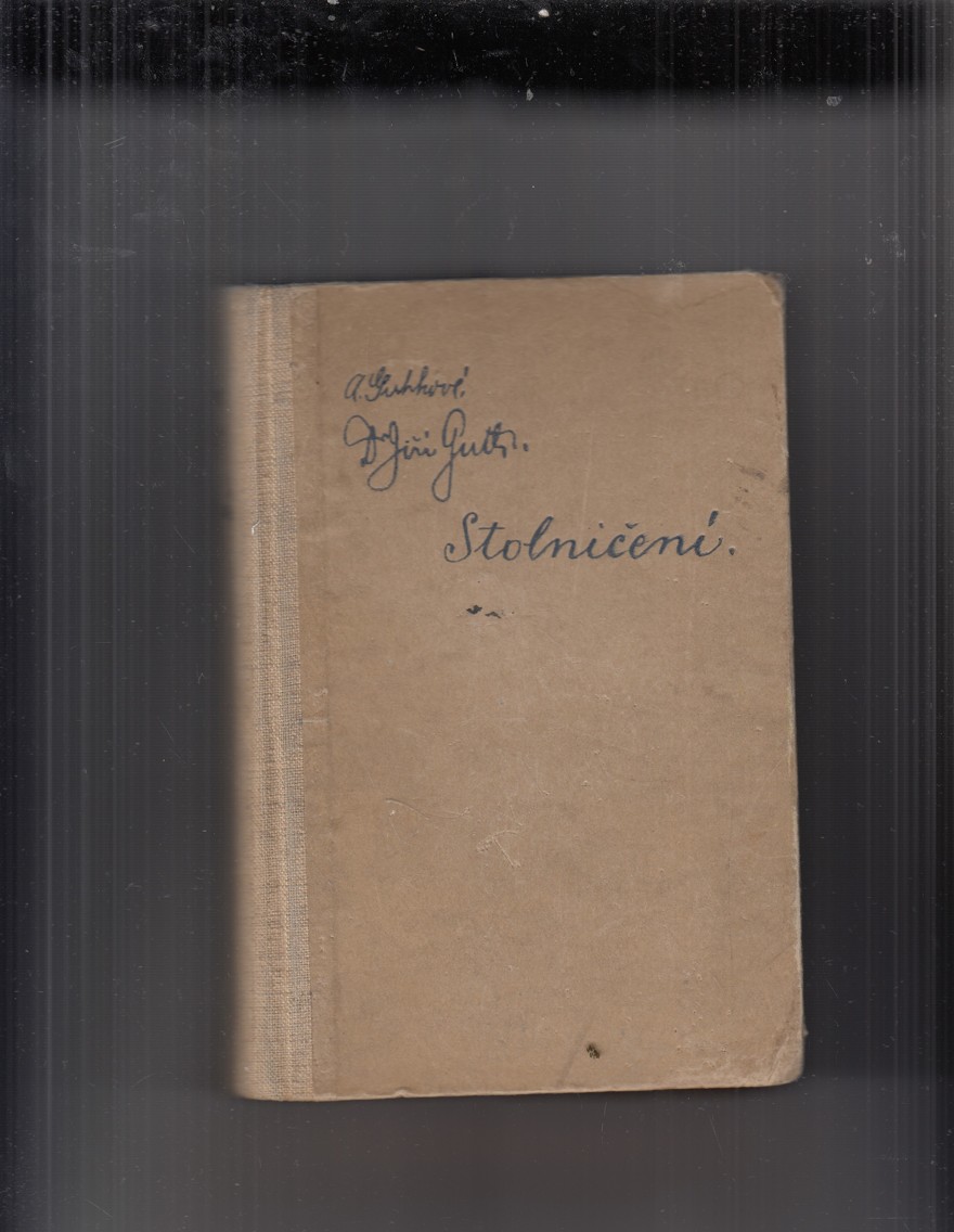 Guthová Anna, Guth Jiří - Stolničení (Nauka o úpravě stolu i tabulí a o ...