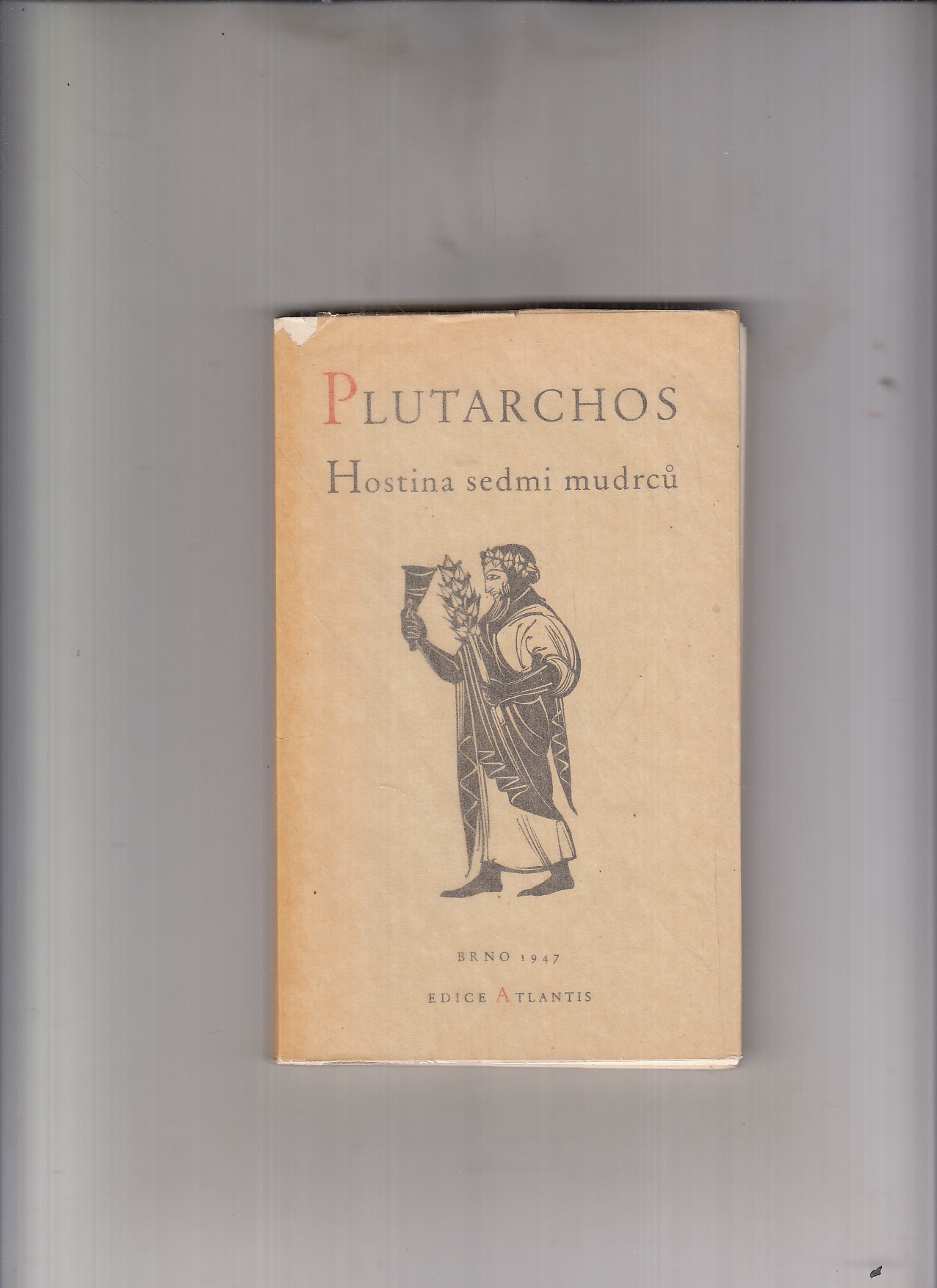 Plutarchos - Životopisy slavných Řeků a Římanů I. - Antikvariát Dana ...